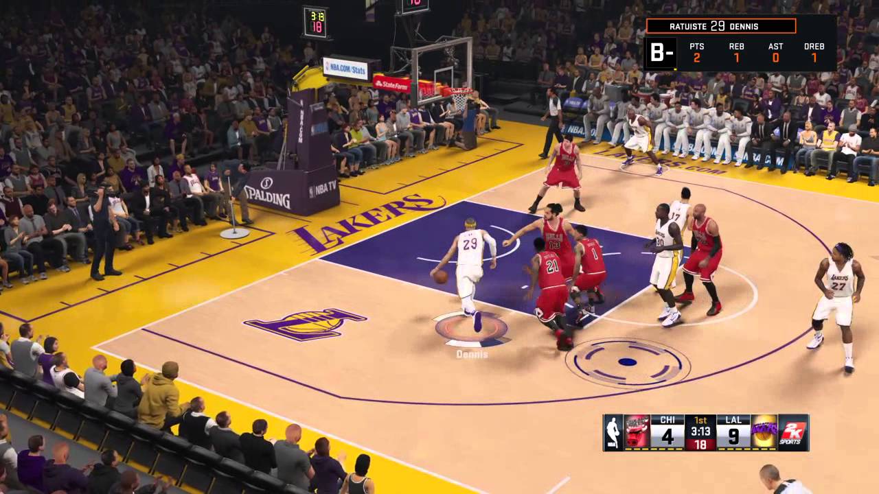 NBA 2K15 My Career Windmill dunk #2KTVWOW - YouTube