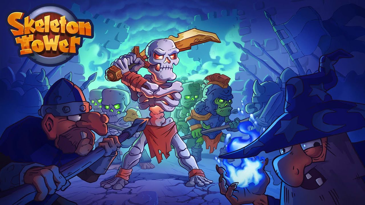 해골 수비! 전략 게임 (Skeleton defense Strategy game) - YouTube