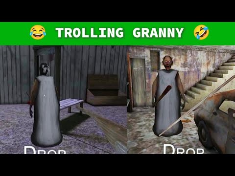 Granny TROLLING 😂 || Granny horror game #granny - YouTube