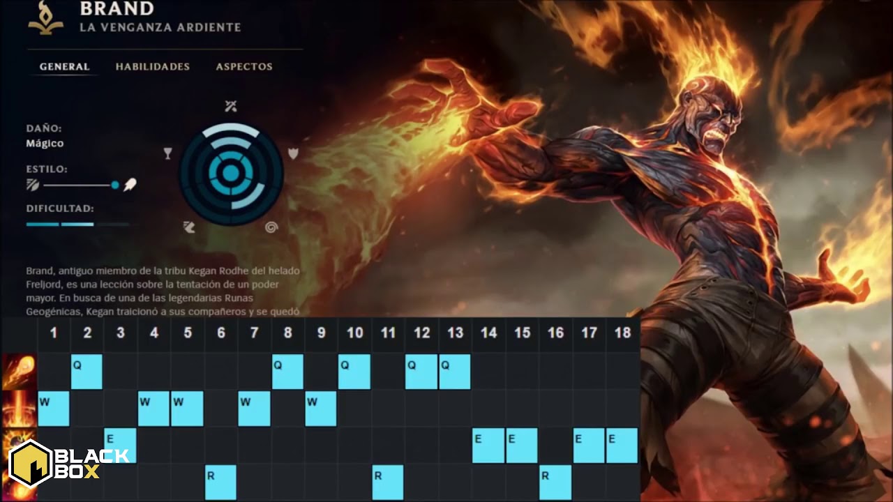 BRAND S10 (GUÍA - CÓMO JUGAR CON BRAND) HABILIDADES, RUNAS, BUILD - YouTube