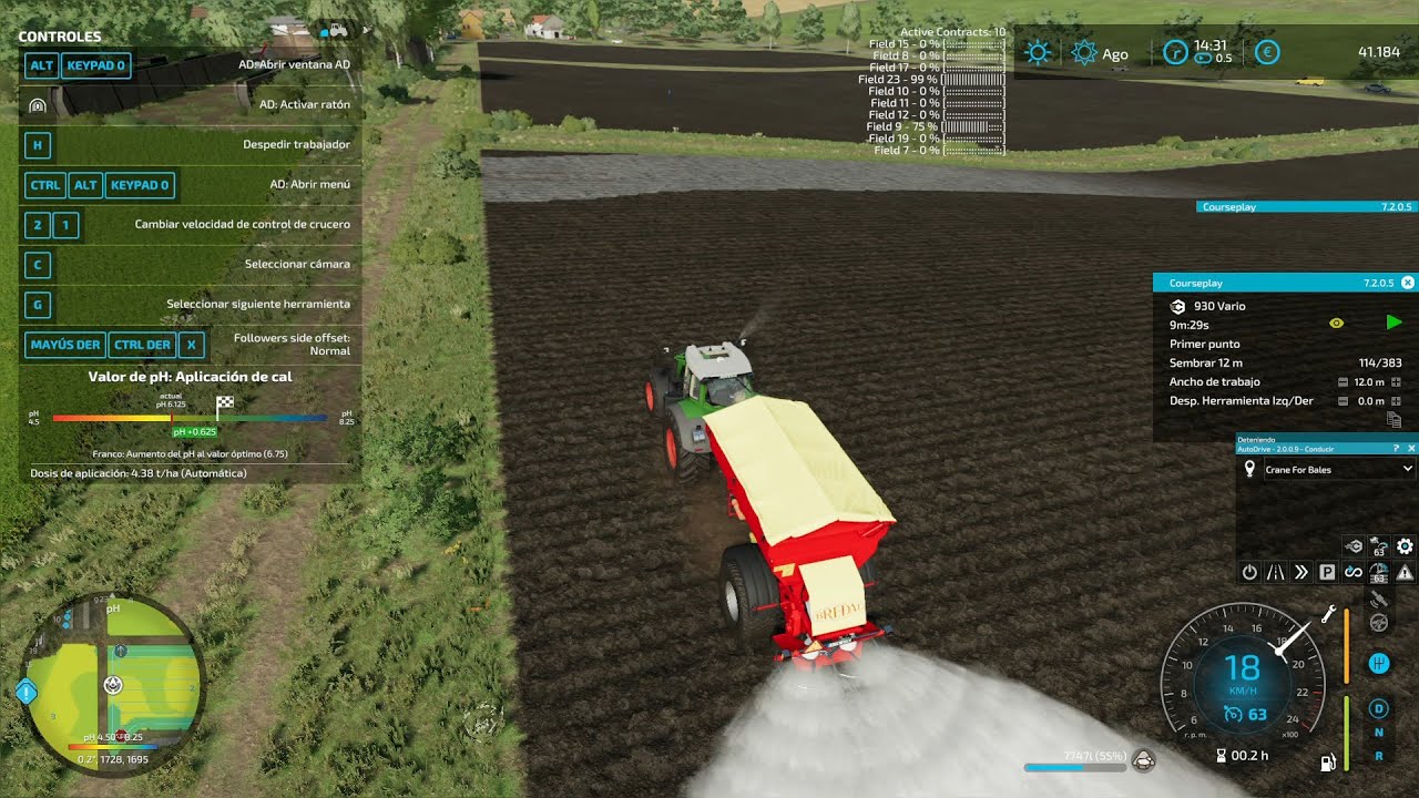 FS 22 HOF BERGMANN 🚜 #4 LIME, FERTILIZER AND 📝 CONTRACTS - YouTube