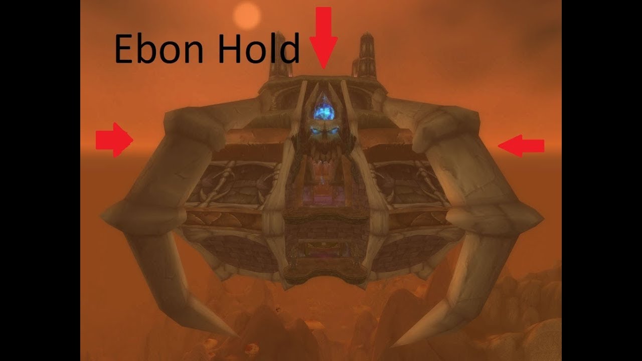 World of Warcraft Wotlk how to get to ebon hold. - YouTube
