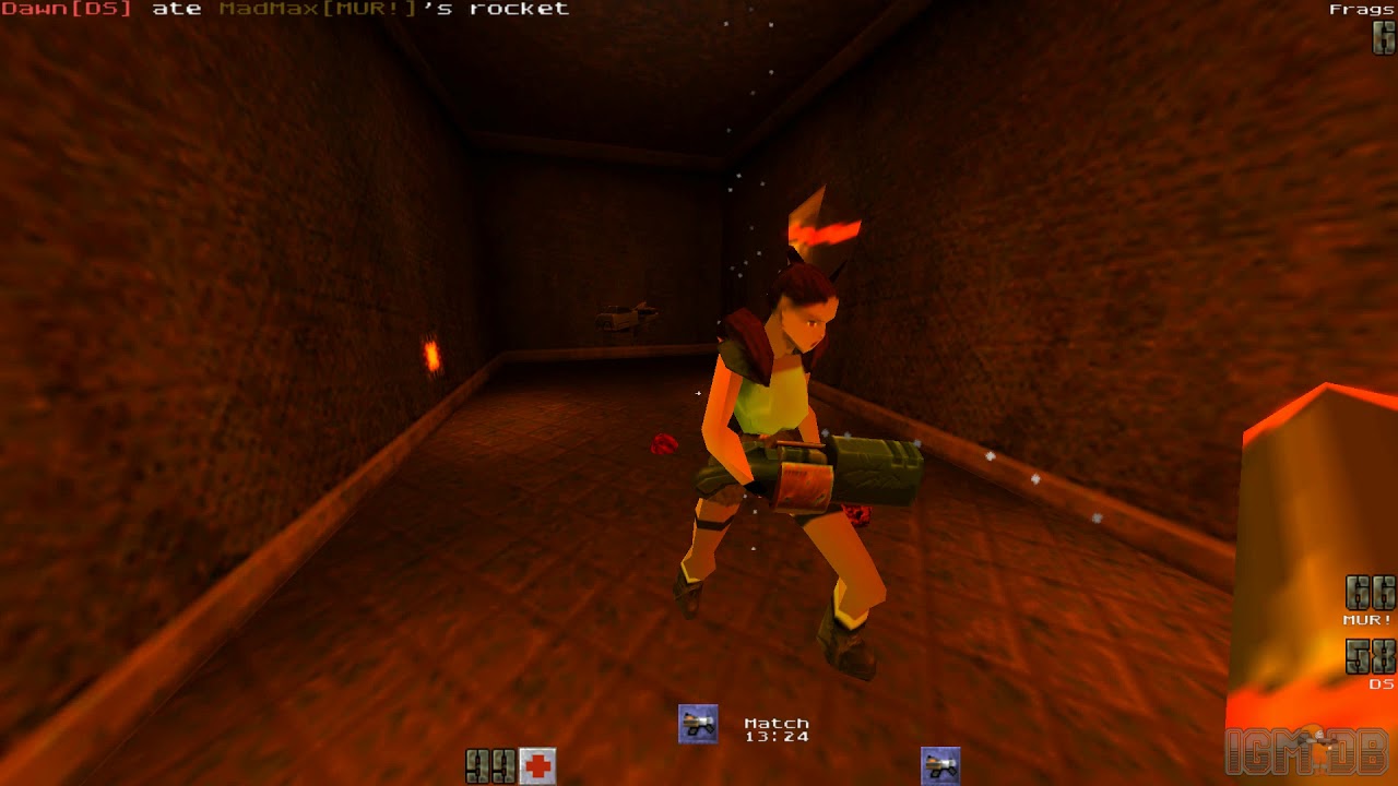 Quake 2: MUR!-1999-03-14-DM1-vs-DS-5 - YouTube