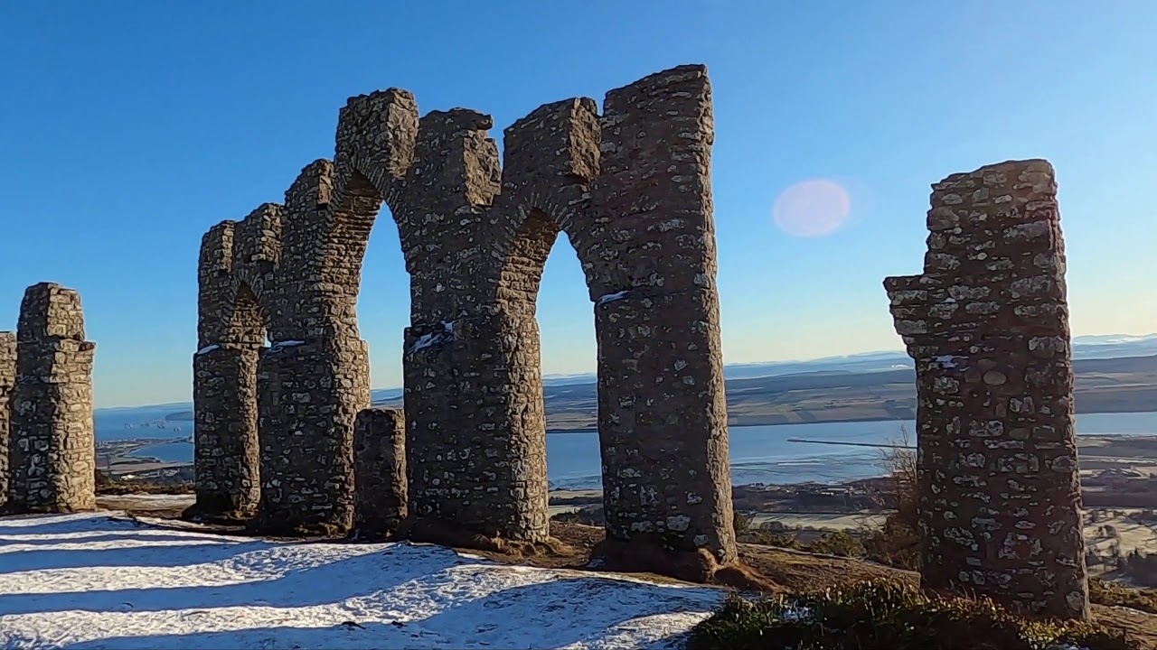 Fyrish Monument near Alness Jan2021 - YouTube