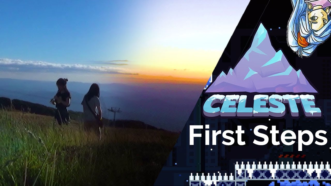 We played First Steps (Celeste) on top of a mountain (ft. @starlingoboe ...
