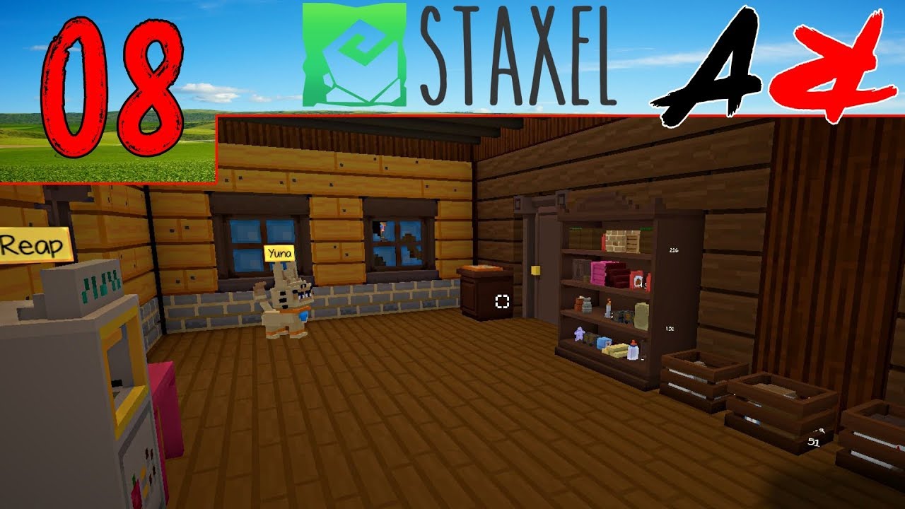 Staxel - Ep8 - Patisserie Planing (Farming/Building/Sandbox Game) - YouTube