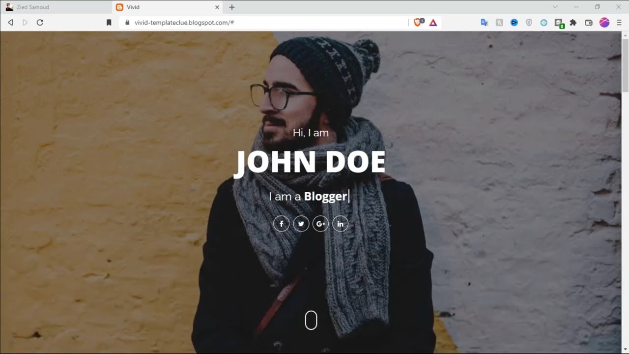 How To Create A Free Portfolio for Freelancing with Blogger (Step By ...