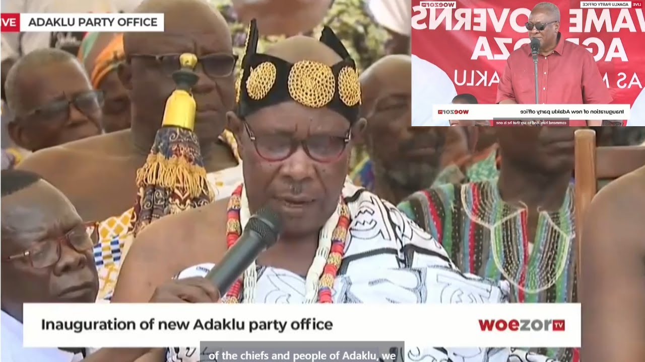 I'm A chief & So What. Adaklu Chief Shocks Mahama With This Powerful ...