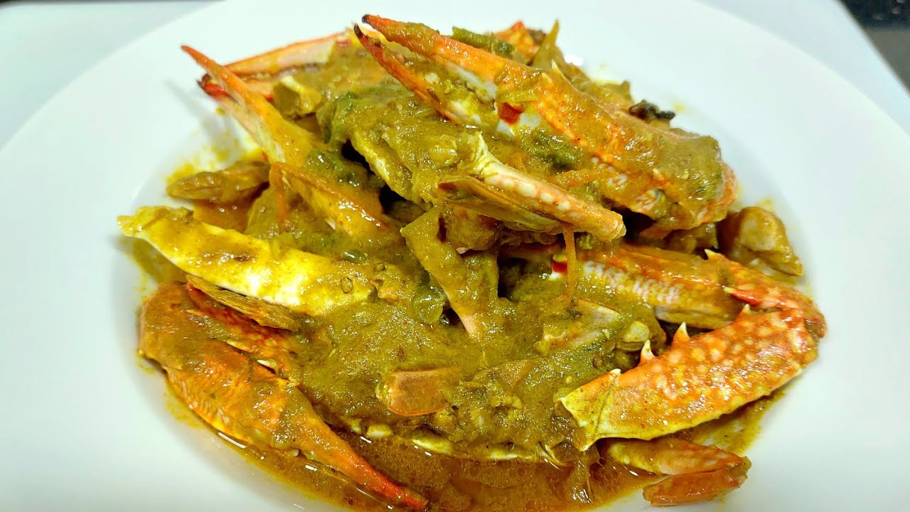 Enak Banget! Bikin Boros Nasi ! Resep KEPITING BUMBU KARI Bumbunya ...