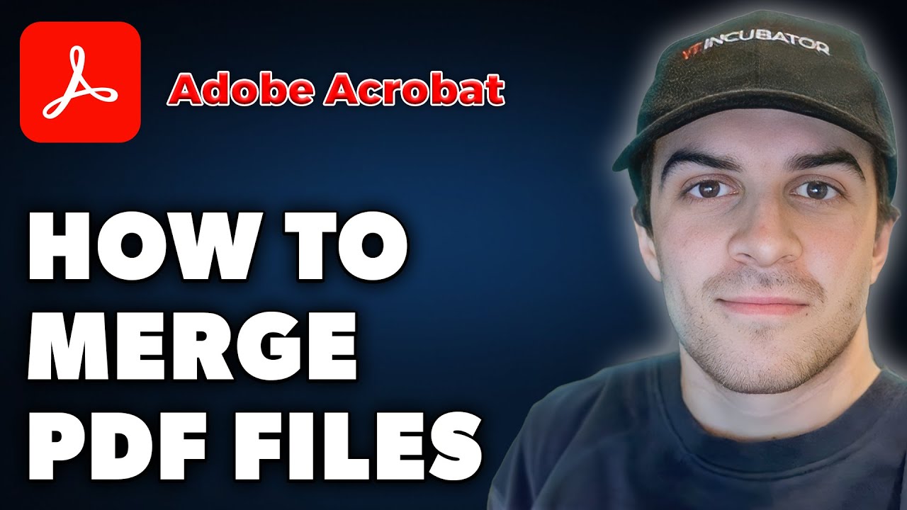 How to Merge PDF Files on Adobe Acrobat (Full 2024 Guide) - YouTube