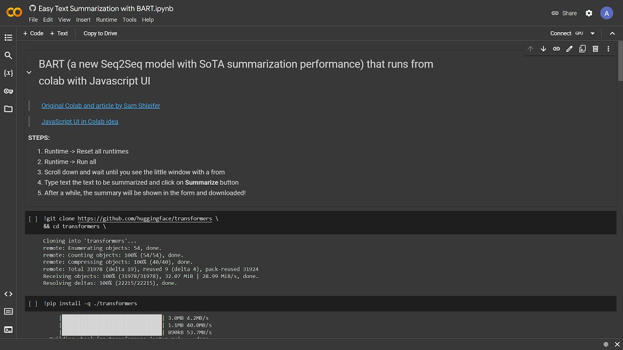 Penjelasan Program Text Summarization Youtube