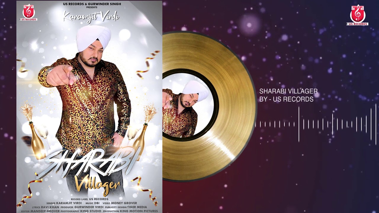 Karamjit Virdi - Sharabi Villager | DBI - DJ IMPACT | Full Audio | US ...