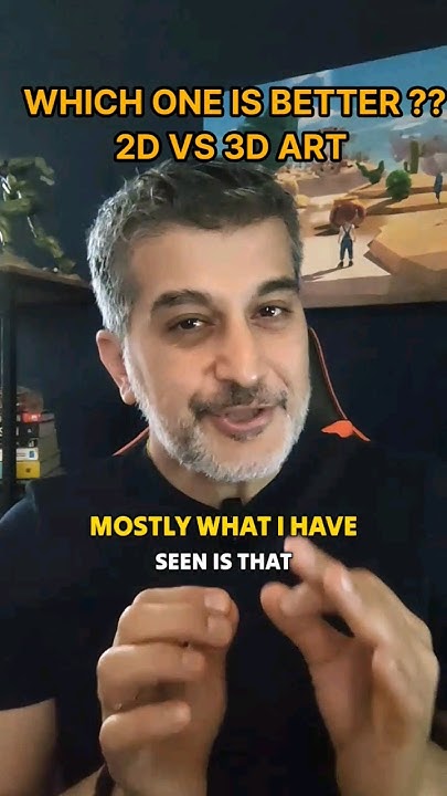 which one is better ? 2d vs 3d art #gamedevelopers #gamedevelopment #gamedevtips #gamer2maker ...