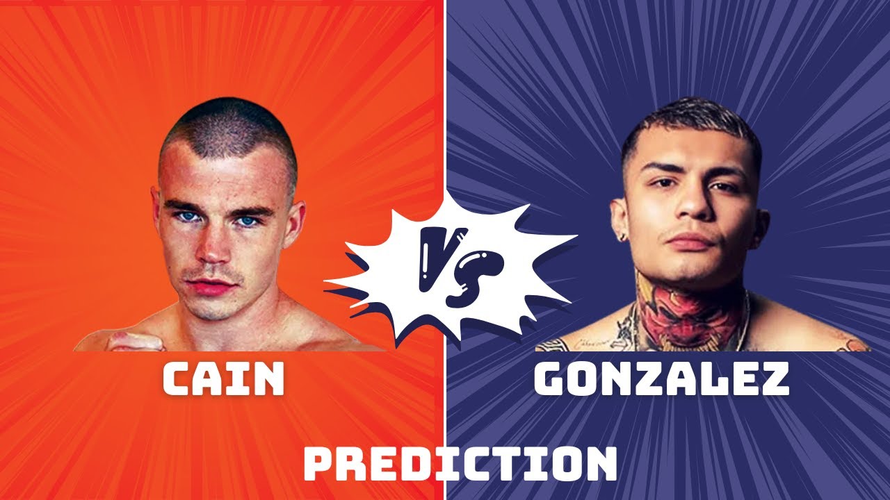 Andrew Cain vs Alejandro Gonzalez Prediction - YouTube