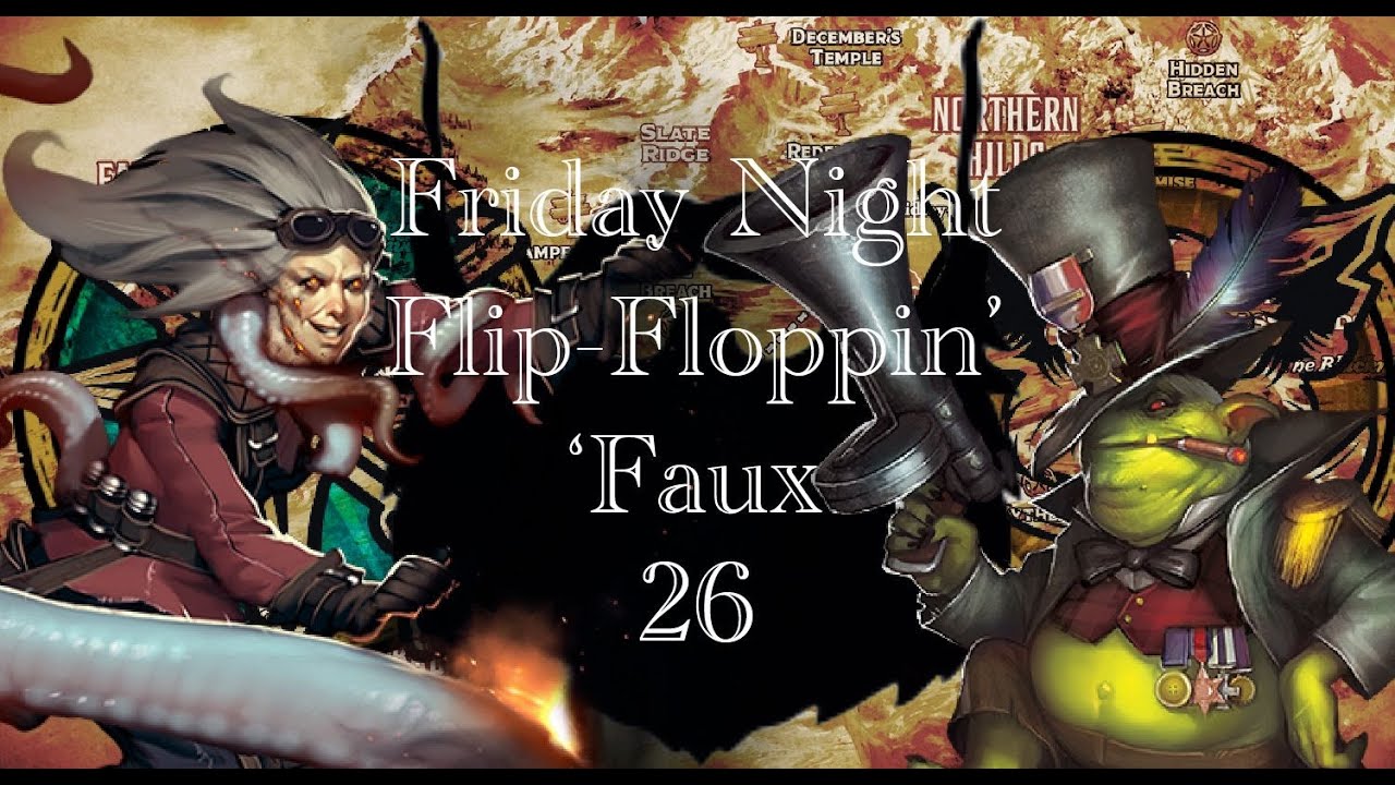 Malifaux: Friday night Flip-Floppin Faux 26: EVS Vs Big Hat - YouTube