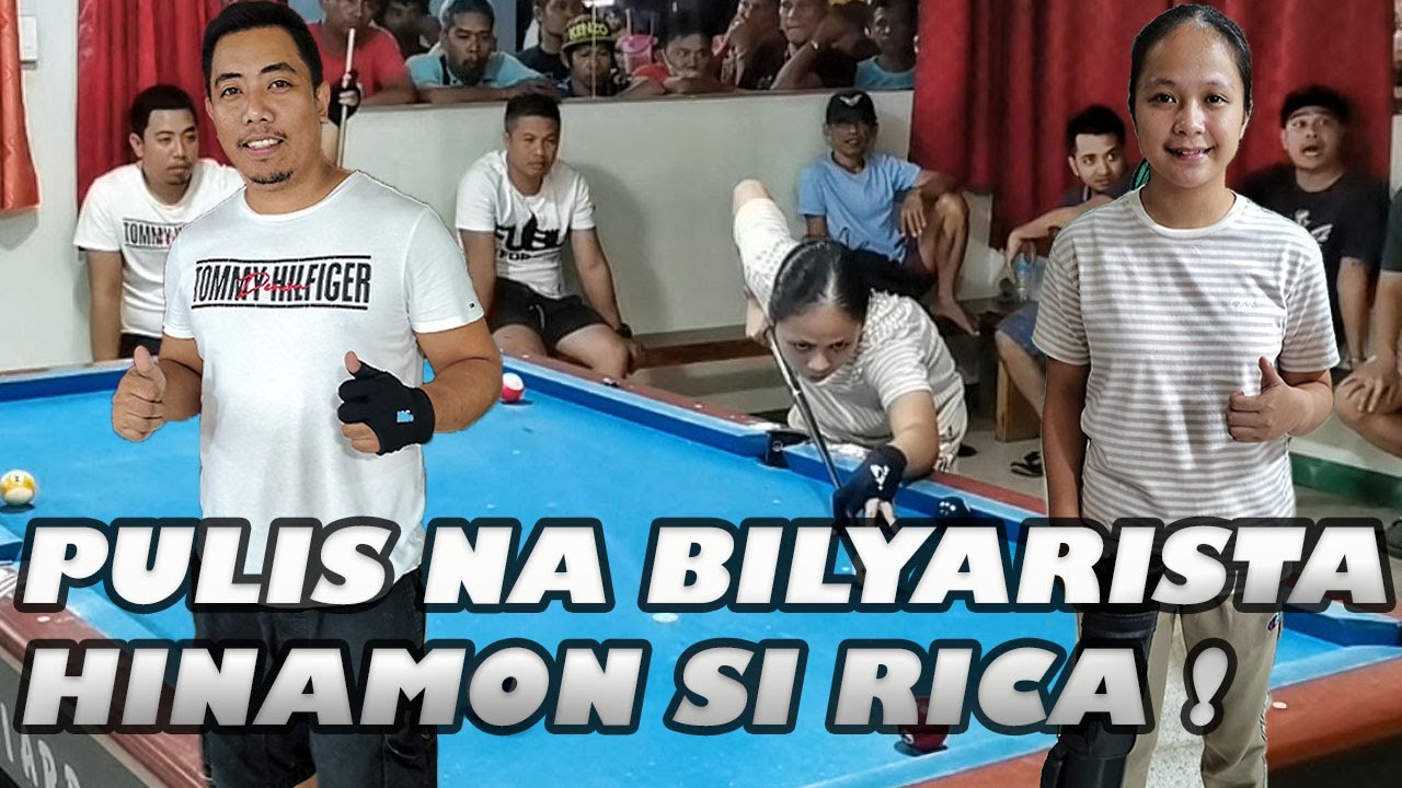 RICA RENDAL BABAENG TIRADOR NAPALABAN SA ISANG PULIS NA BILYARISTA ...
