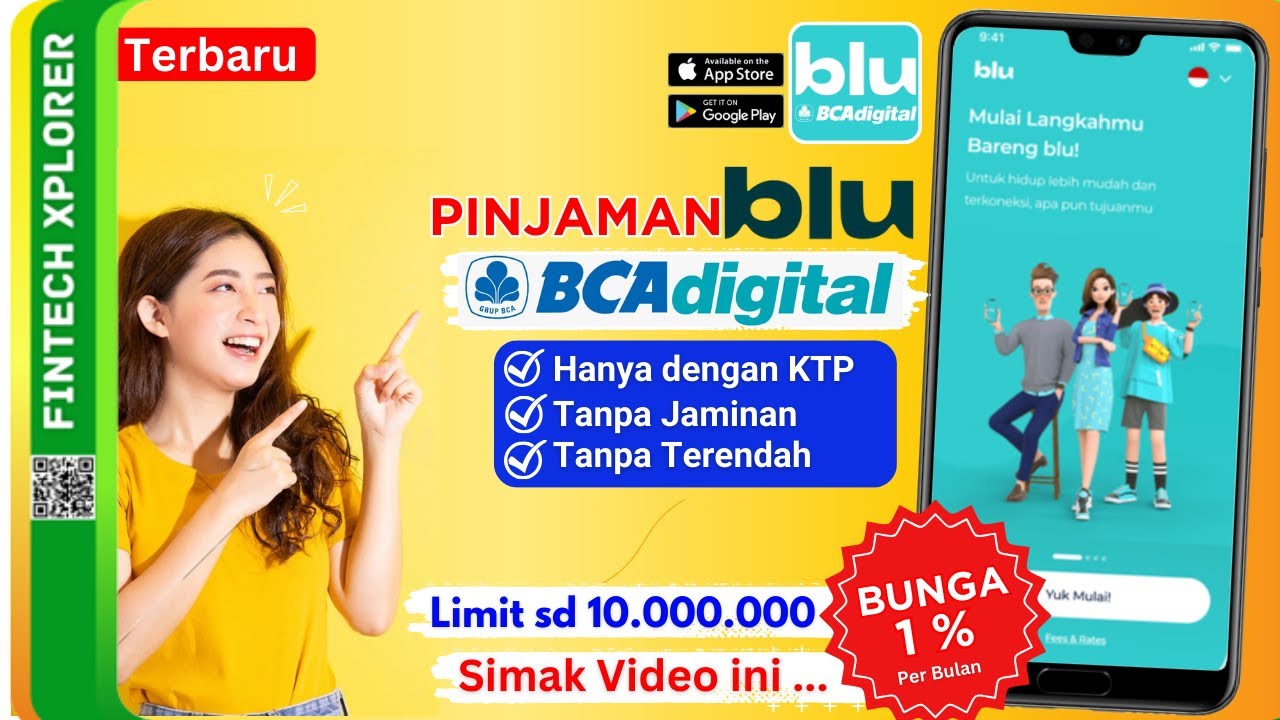 BLU BCA - Cara Pinjam Uang Di Blu BCA Cepat Cair Bunga Rendah ...