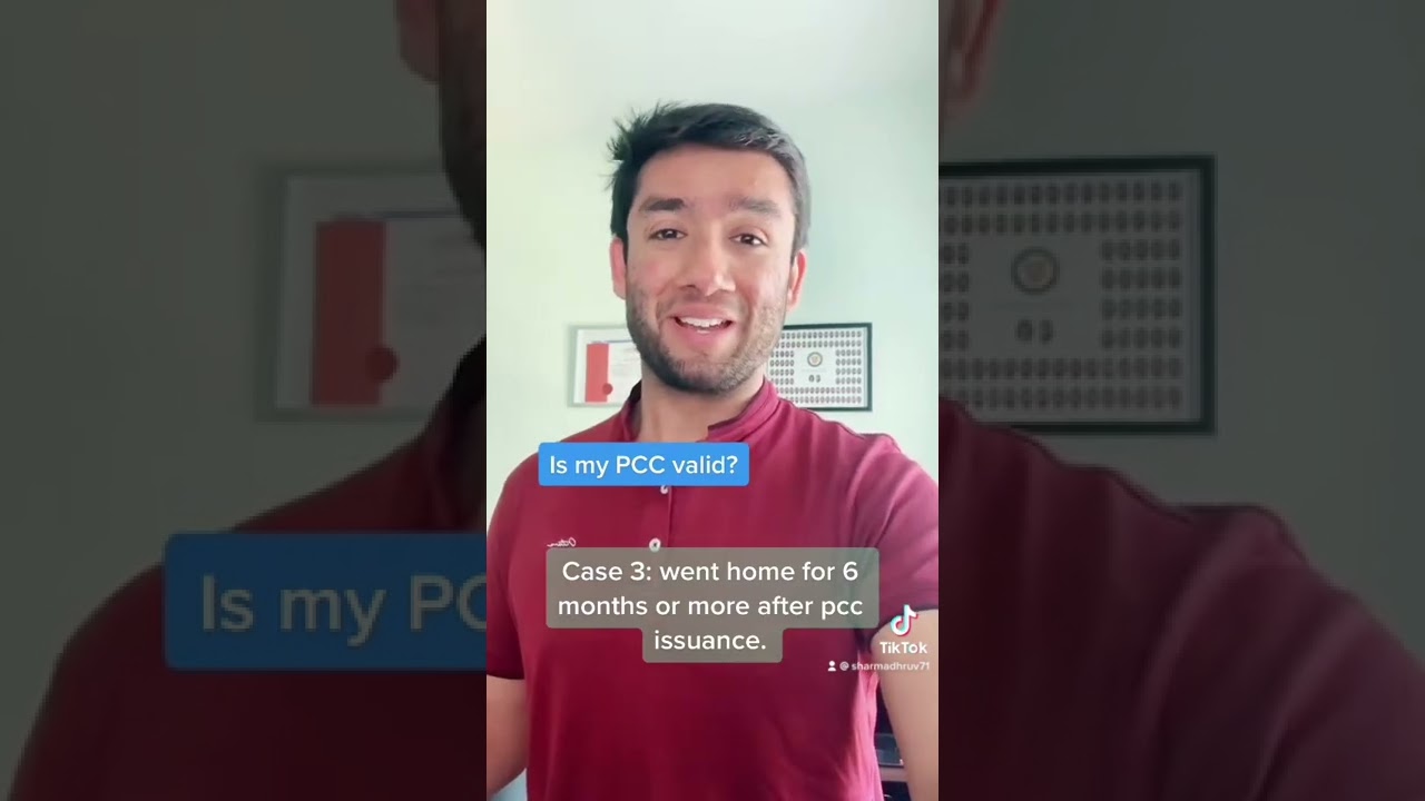 PCC validity Canada - pr application #pr #pcc #canadaimmigration - YouTube