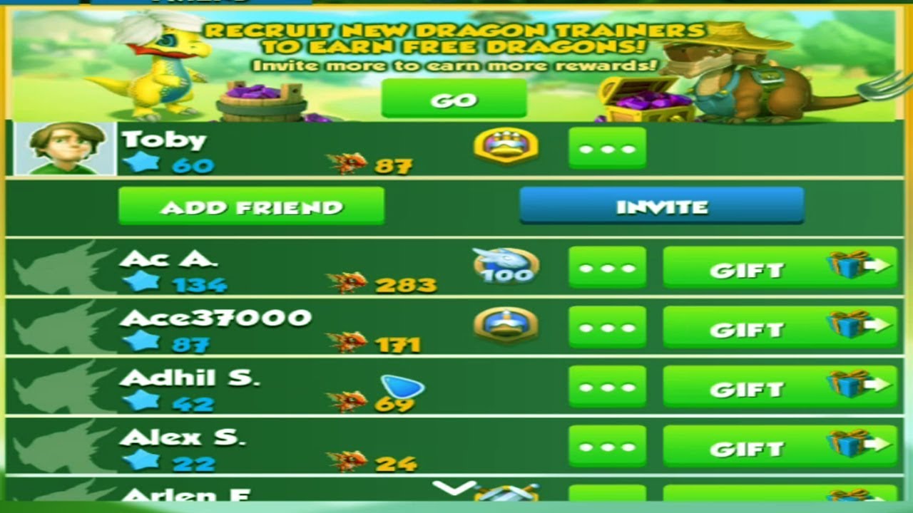 How To Send Gift To Your Friends In Dragon Mania Legends Part 875 - YouTube