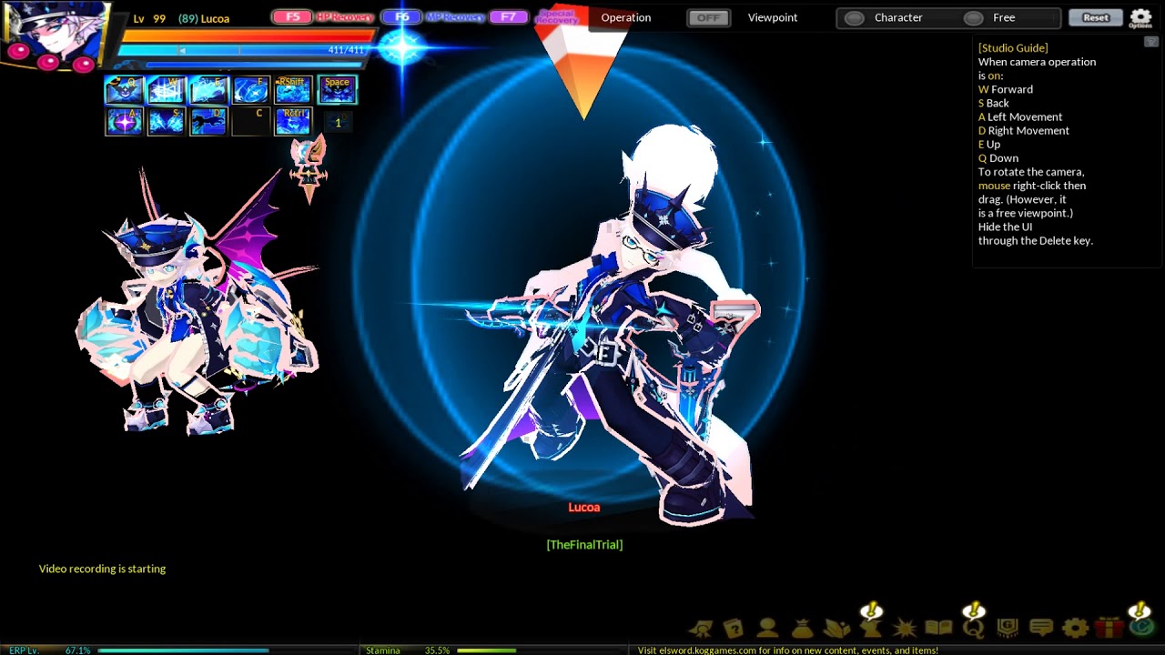 [Elsword] Catastrophe English Voice Lines - YouTube