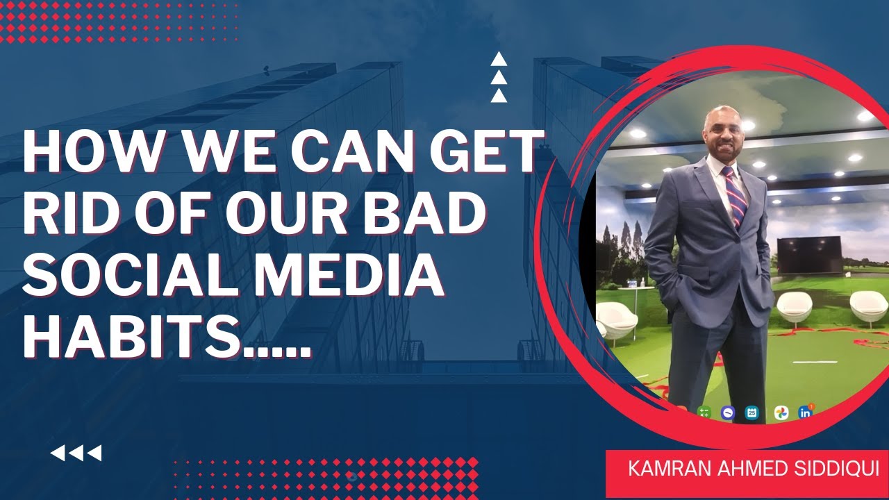 How we can get rid of our bad social media Habits - YouTube