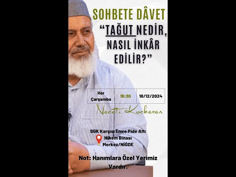 Tağut Nedir? - Davetlisiniz. - Necati Koçkesen