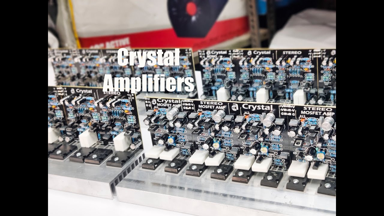 New Crystal Audios Multi-channel Power Amplifiers | New Models And New ...