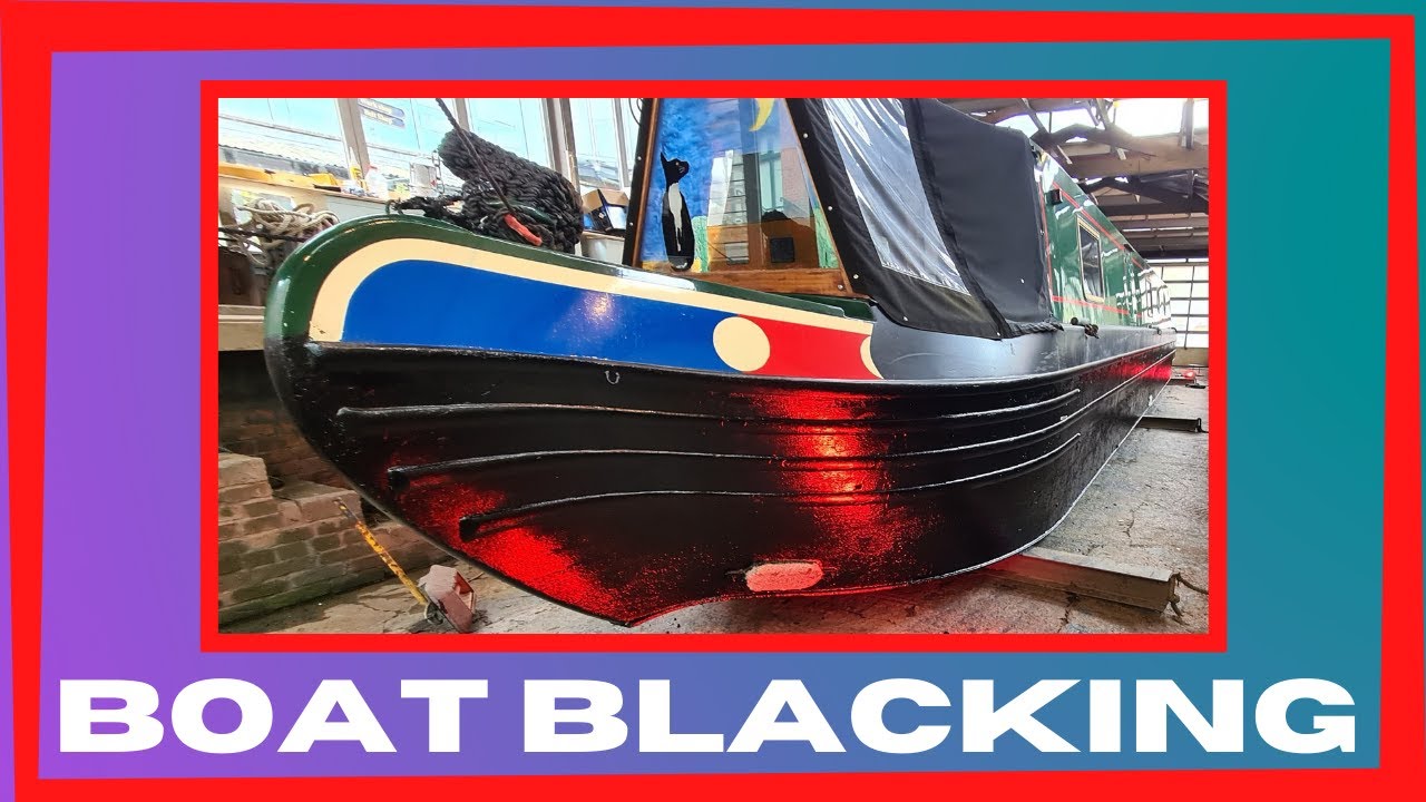 Boat Blacking at Tooley's Historic Boat Yard! - YouTube
