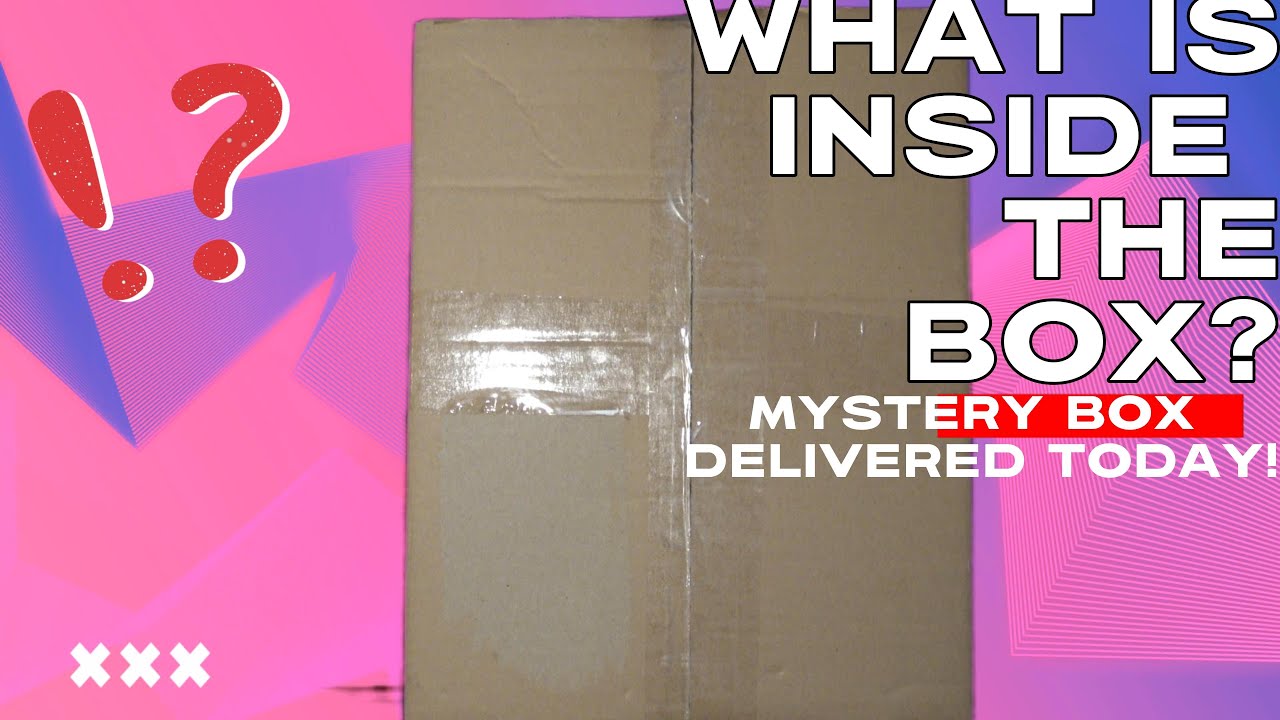 "Unboxing Mystery Box Surprise! What Hidden Treasures Await ...