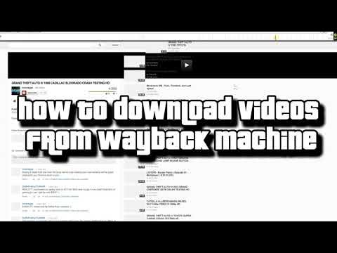 How To Download Video From Wayback Machine TUTORIAL - ThunderLY - YouTube