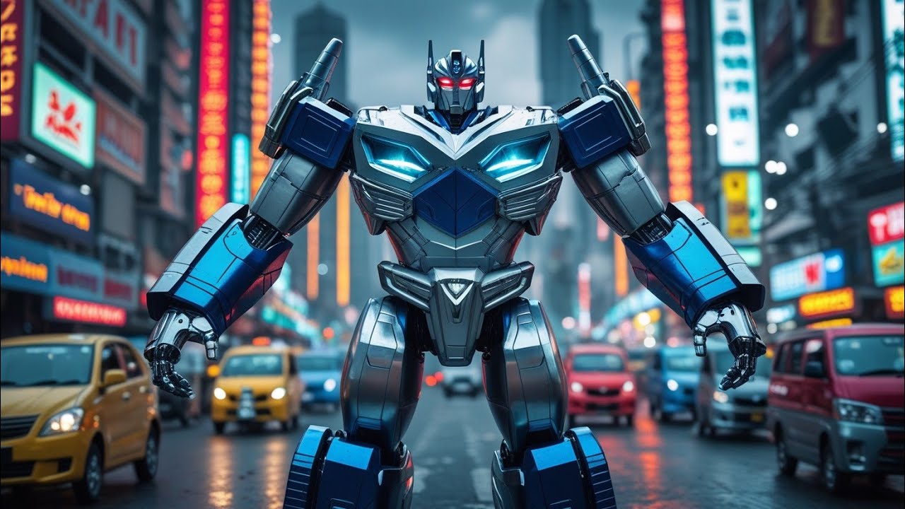 trucks & buses turns into robots | truk dan bus berubah jadi robot 6 - YouTube