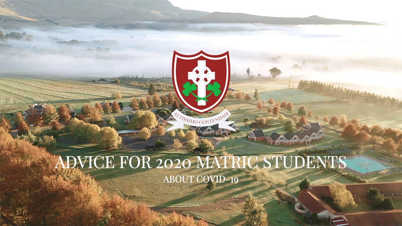Advice for 2020 Matric Students About Covid-19 - YouTube