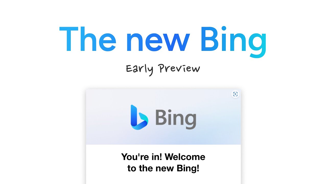 Let's try the new Bing (early preview) with chatGPT 😬 - YouTube