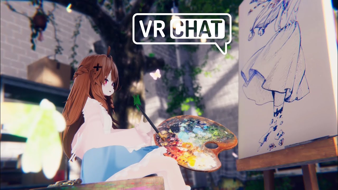 [二次元] Shinano しなの (variant)【寫真攝影】(試拍) VRChat 消えたあなたと‚ 止まっている春が-Spring and you - YouTube