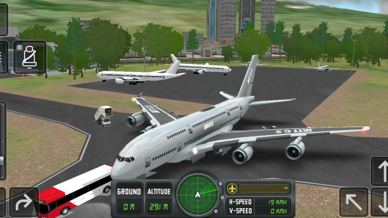 flight simulator 22 | Emirates air bus | aeroplane games - YouTube