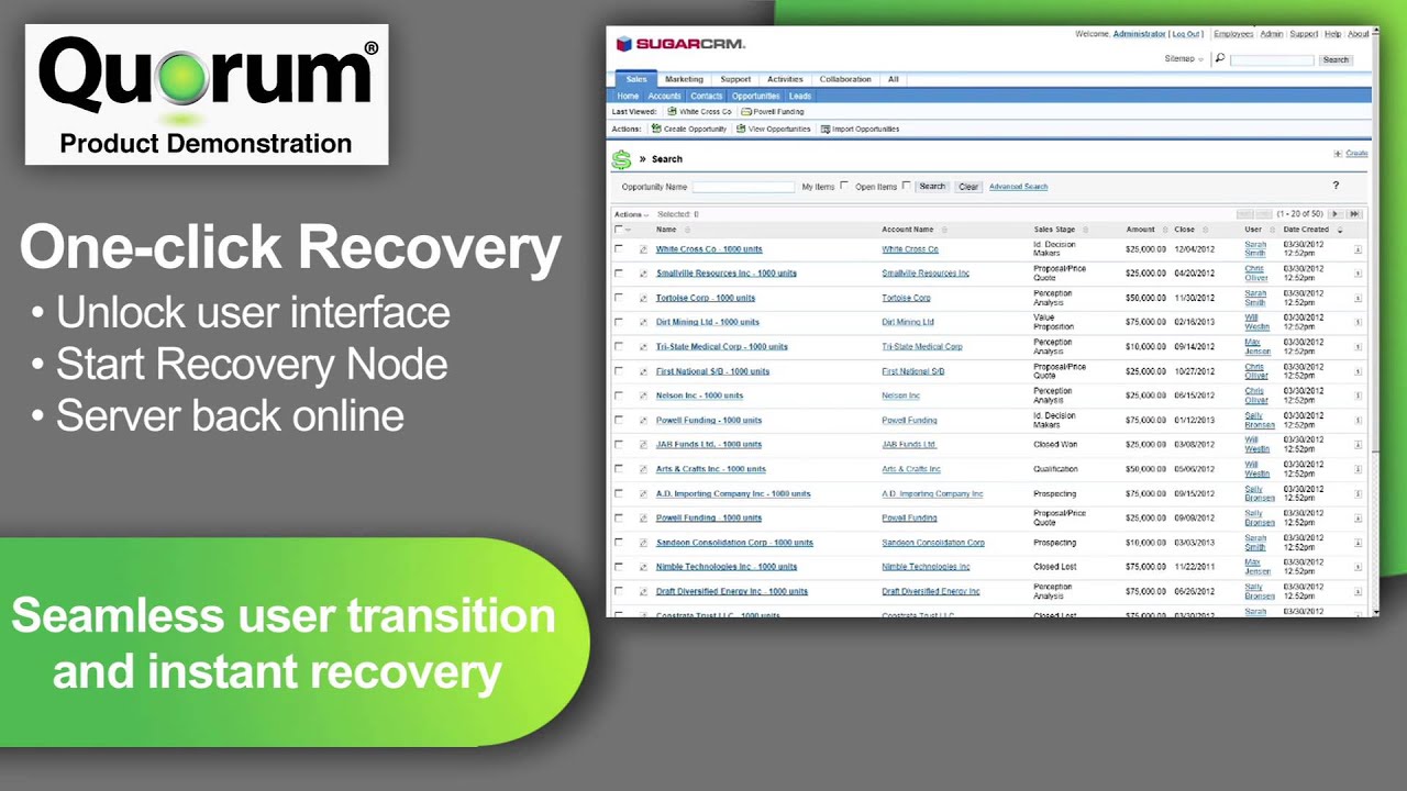 Product Demo - Quorum 01 - January 2013 - YouTube