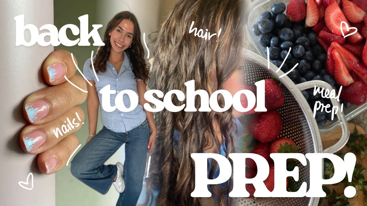 BACK TO SCHOOL PREP W/ ME | for my sophomore year - YouTube