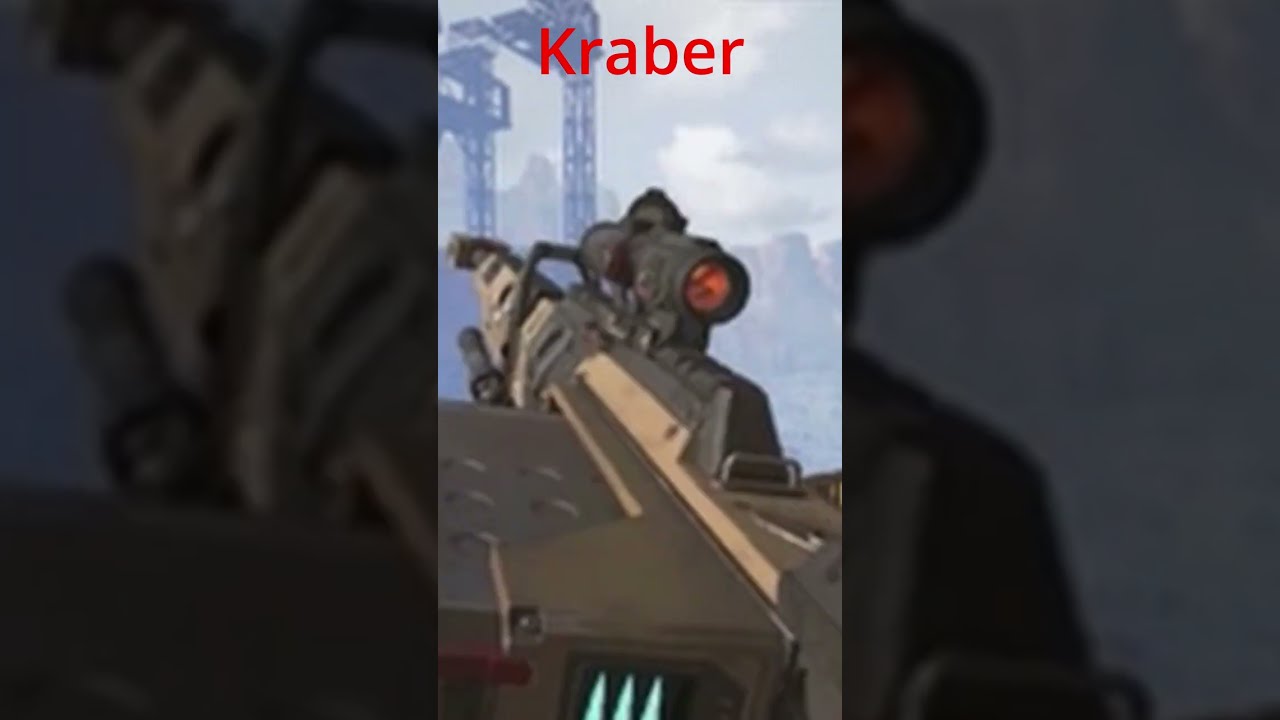 Early APEX LEGENDS KRABER Weapon SOUNDS and Gun ANIMATIONS - YouTube
