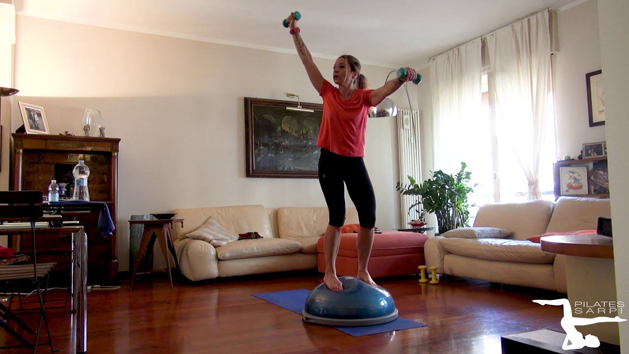 Cardio Bosu 1 hour Workout - Tutorial - YouTube