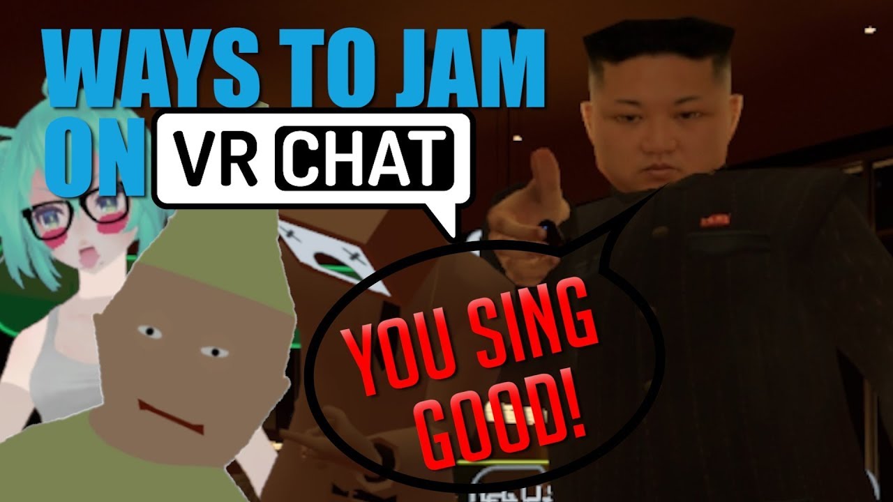 Jam Sessions On VRChat (Guitar + Singing + Beatboxing with other ...