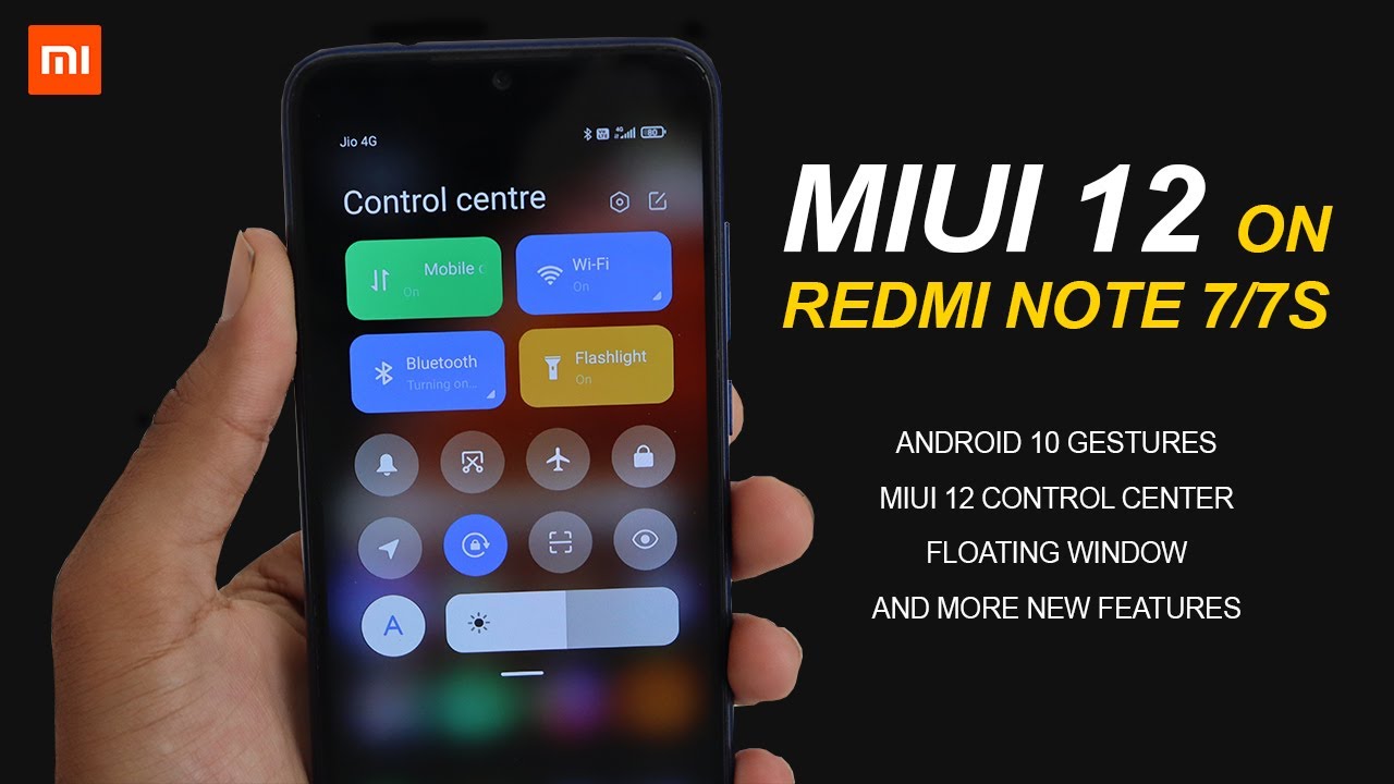How To Install MIUI 12 On Redmi Note 7/7S - YouTube