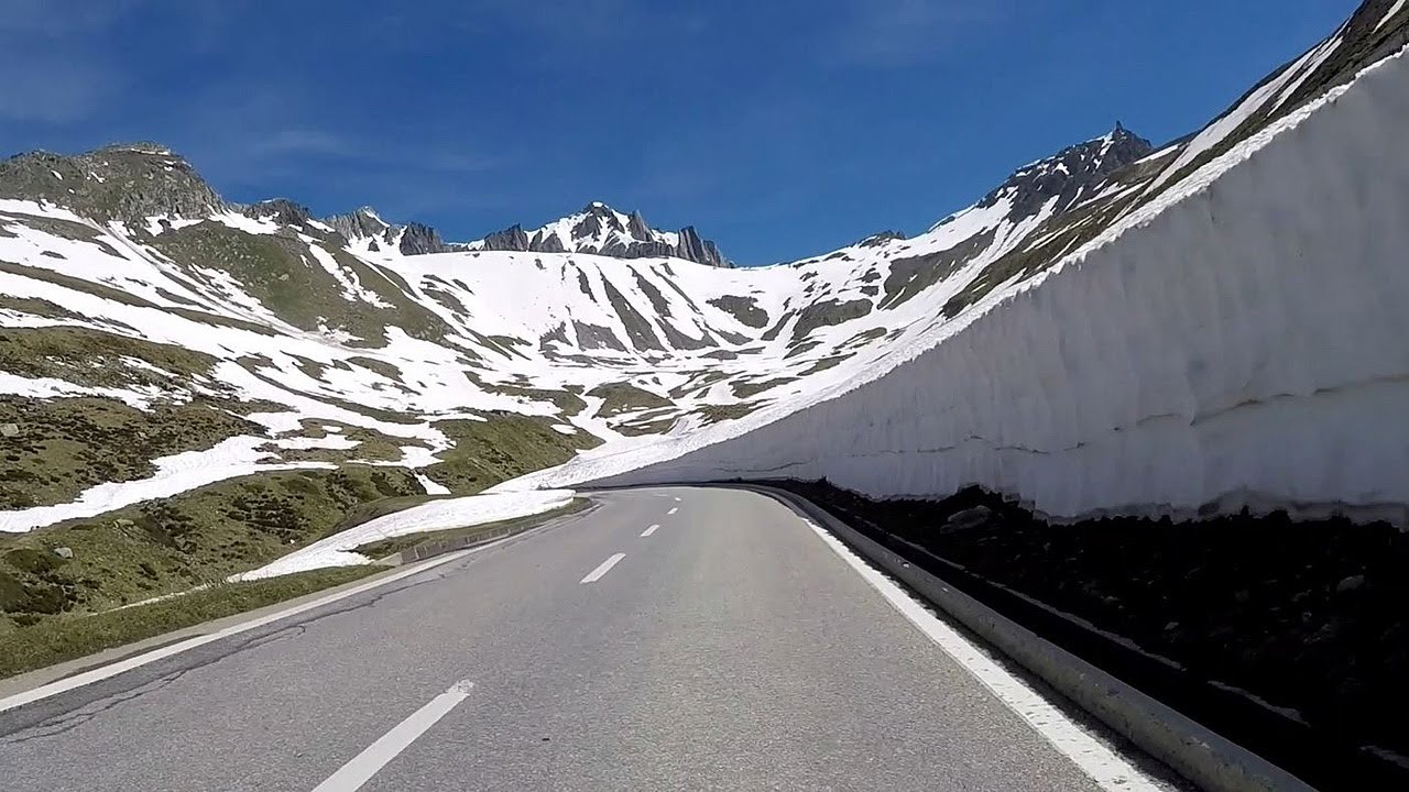 Nufenen Pass Switzerland - YouTube