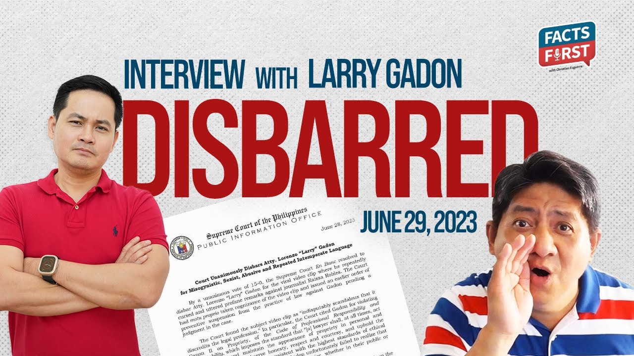 One-on-One with Larry Gadon - YouTube
