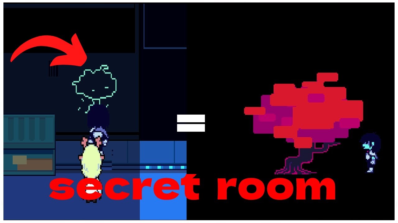 Deltarune chapter 2 || Secret tree room || - YouTube