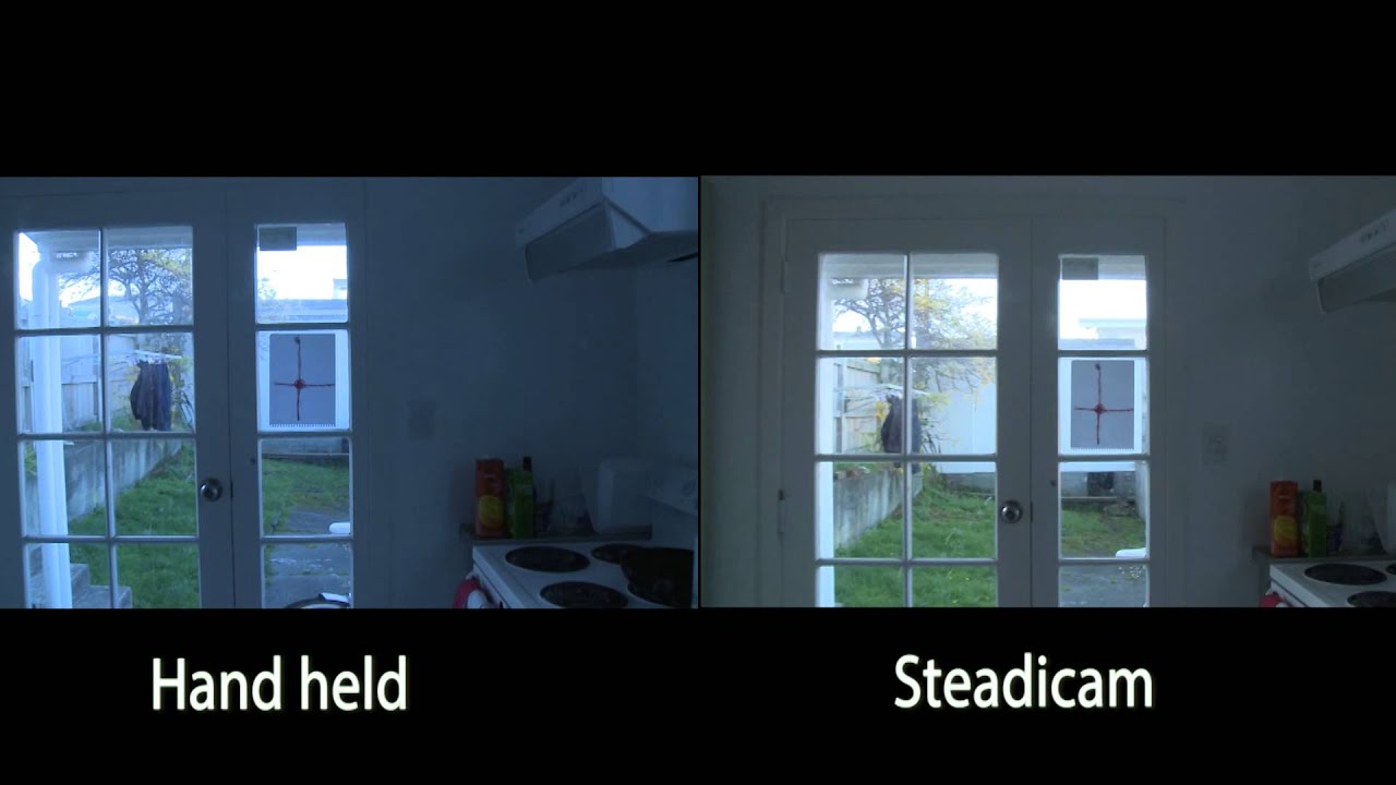 Hand held vs Steadicam - YouTube