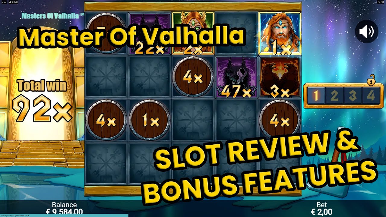 Master Of Valhalla Slot Review, Bonus Features & More! - YouTube