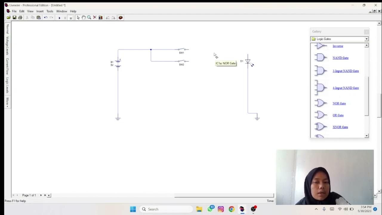 Tutorial Membuat Rangkaian Half Adder dan Full Adder - YouTube