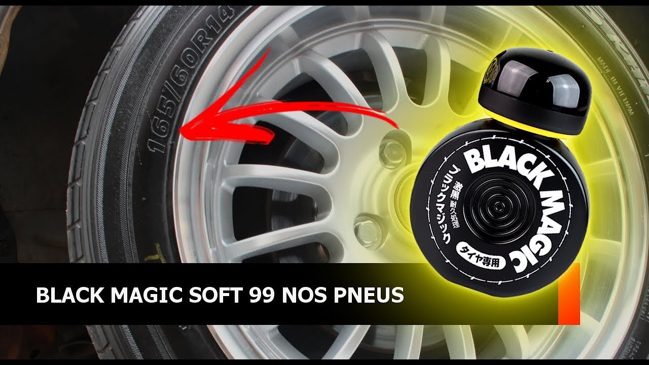 BRILHO DO BLACK MAGIC SOFT99 - YouTube