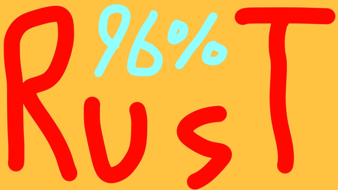 RUST 96% - YouTube