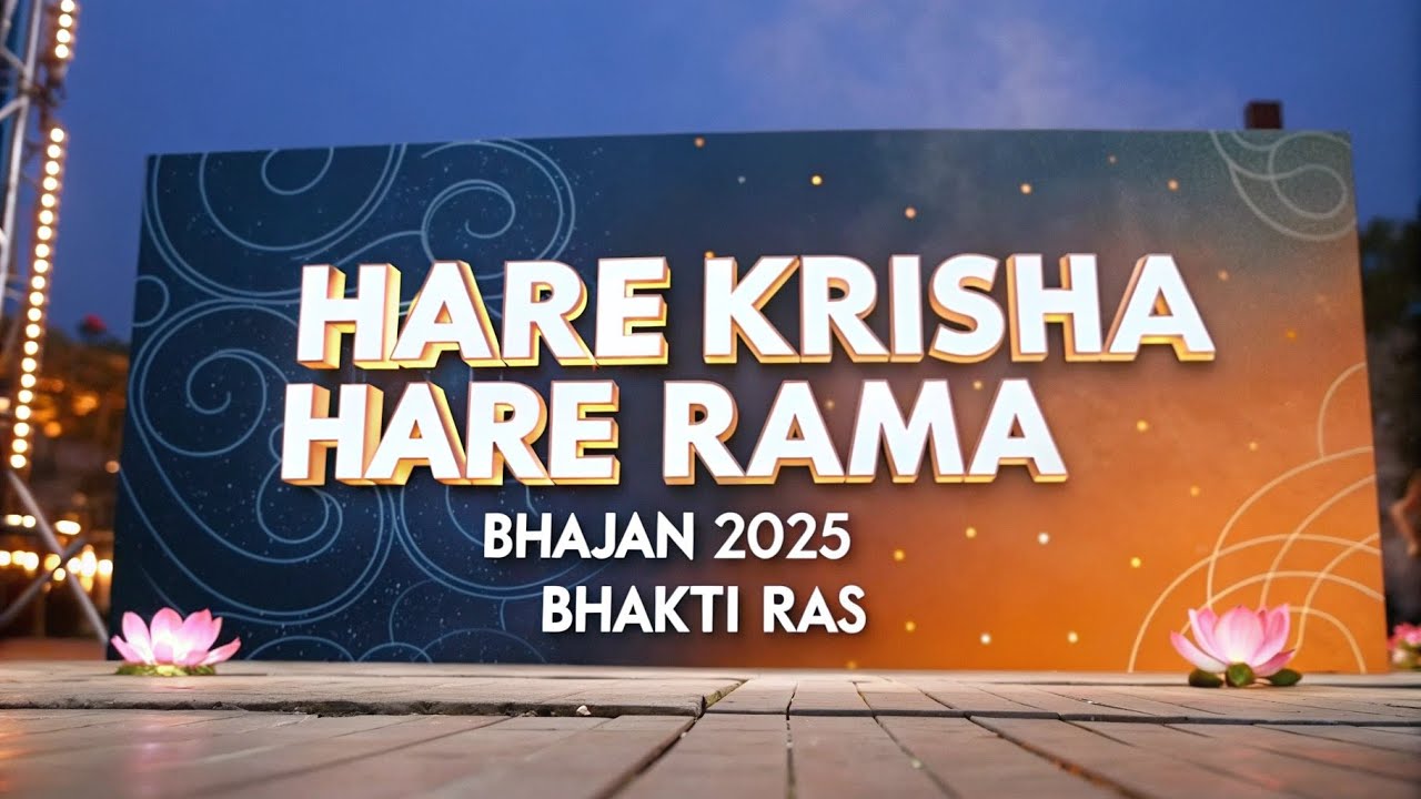 Unveiling the Divine Melody: Hare Krishna Hare Rama Bhajan 2025 ...